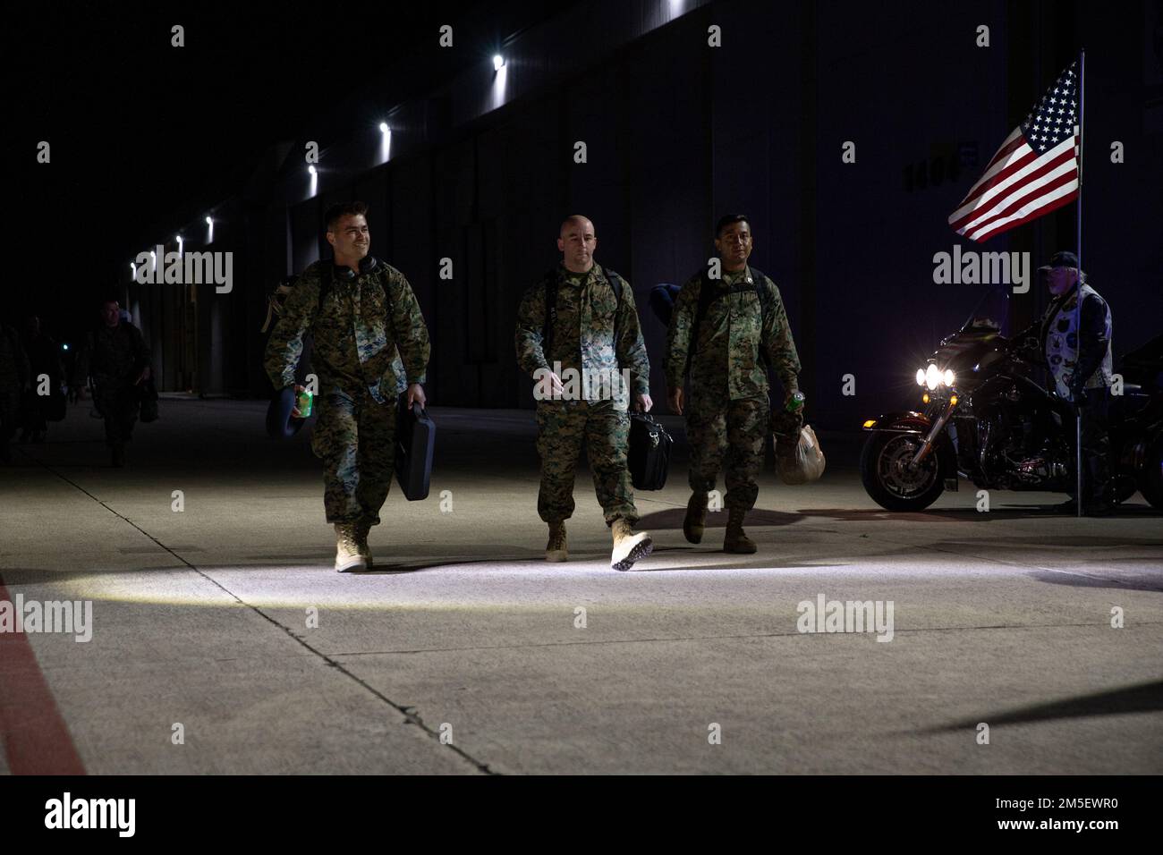 U.S. Marines with Marine Fighter Attack Squadron 112, Marine Aircraft ...