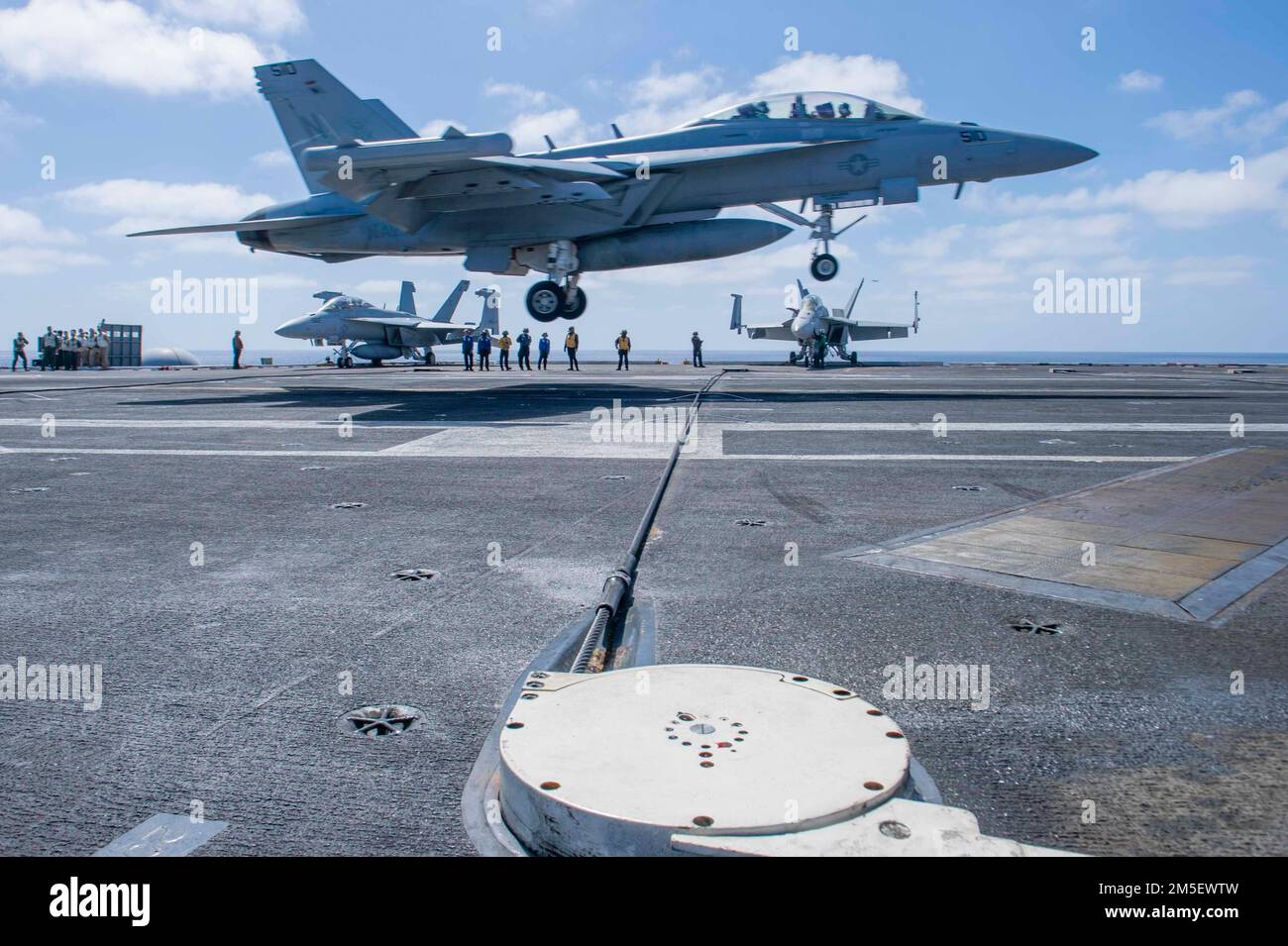 220309-N-DU622-1095 PACIFIC OCEAN (Mar. 9), An E/A-18G Growler, from ...