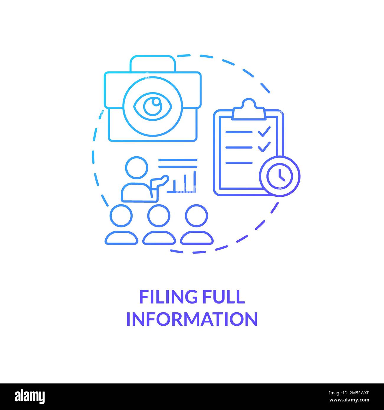 Line and fill gradient hi-res stock photography and images - Alamy