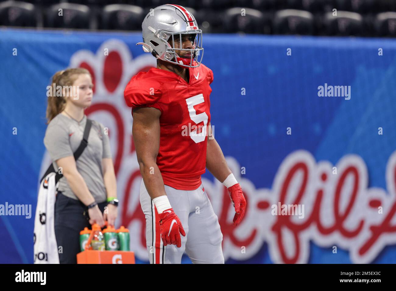 Atlanta, Georgia, USA. 28th Dec, 2022. Ohio State Buckeyes running back ...