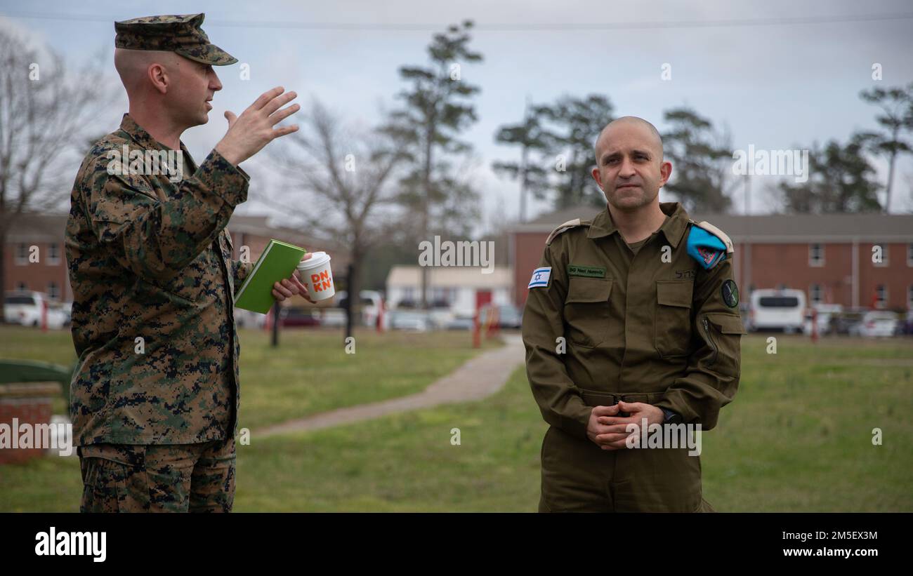 U.S. Marine Corps Col. Andrew Kelley, the commanding officer of 10th ...