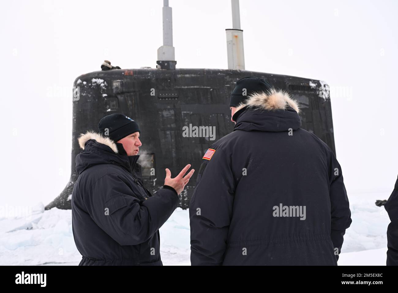 BEAUFORT SEA (March 9, 2022) - Rear Adm. Richard Seif, commander of the ...