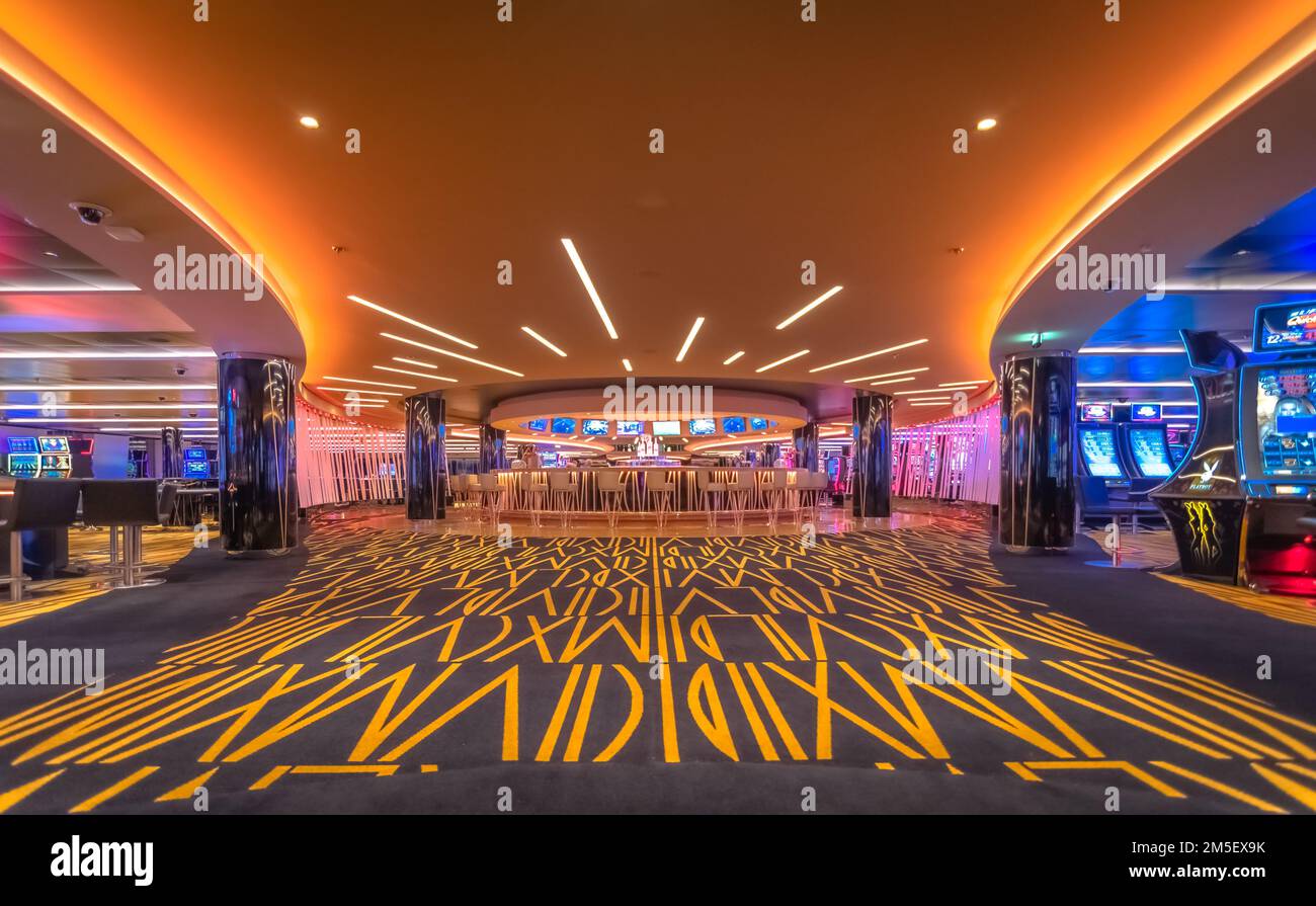 Msc cruise ship interior hi-res stock photography and images - Alamy