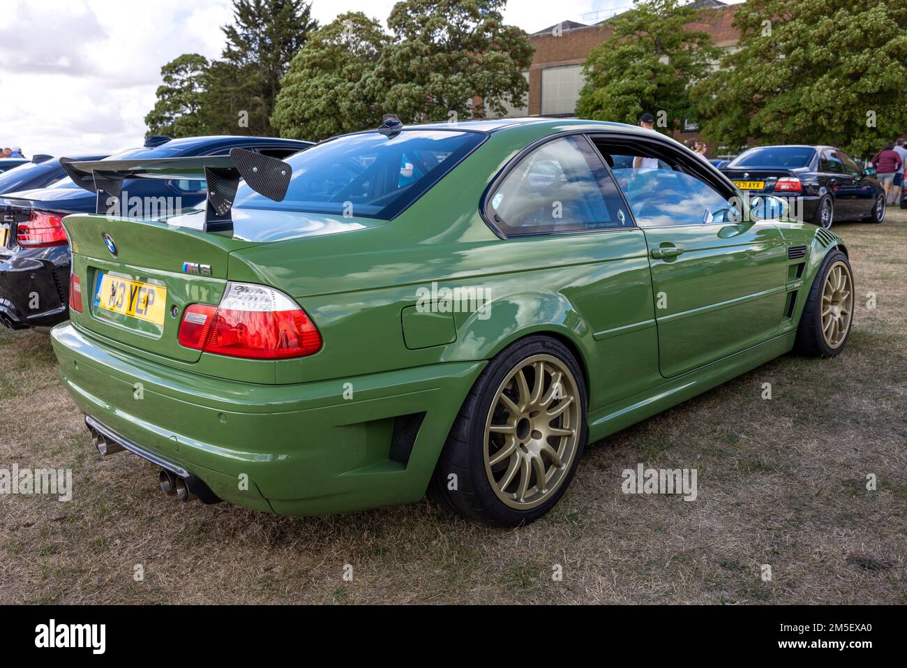 2003 BMW M3 ‘M3 YEP’ on display at the Bicester Heritage Scramble ...