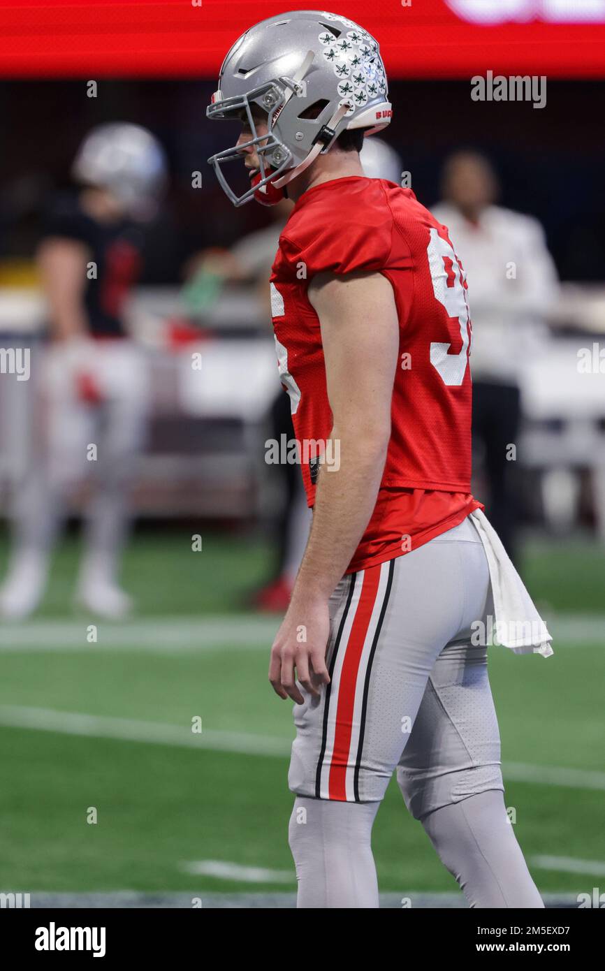 Atlanta, Georgia, USA. 28th Dec, 2022. Ohio State Buckeyes kicker ...