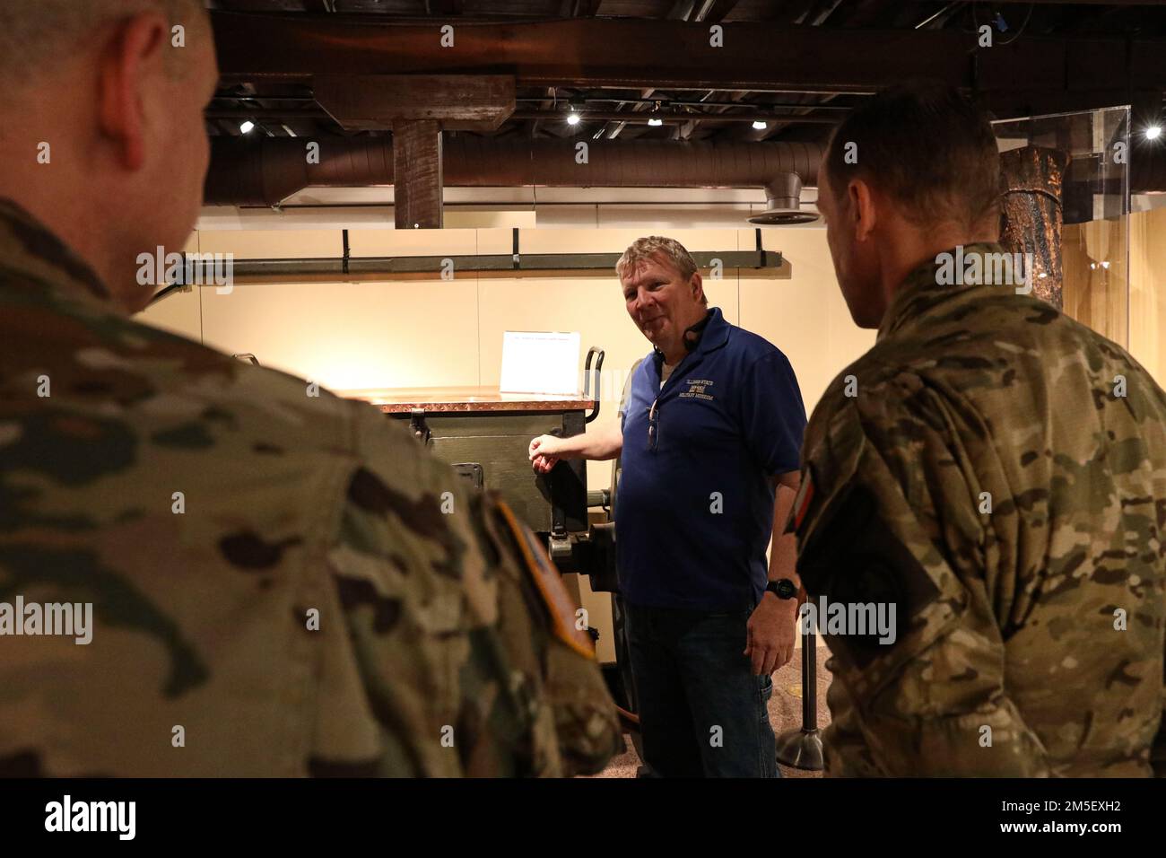 Col. (ret.) Paul Fanning, director of the Illinois State Military ...