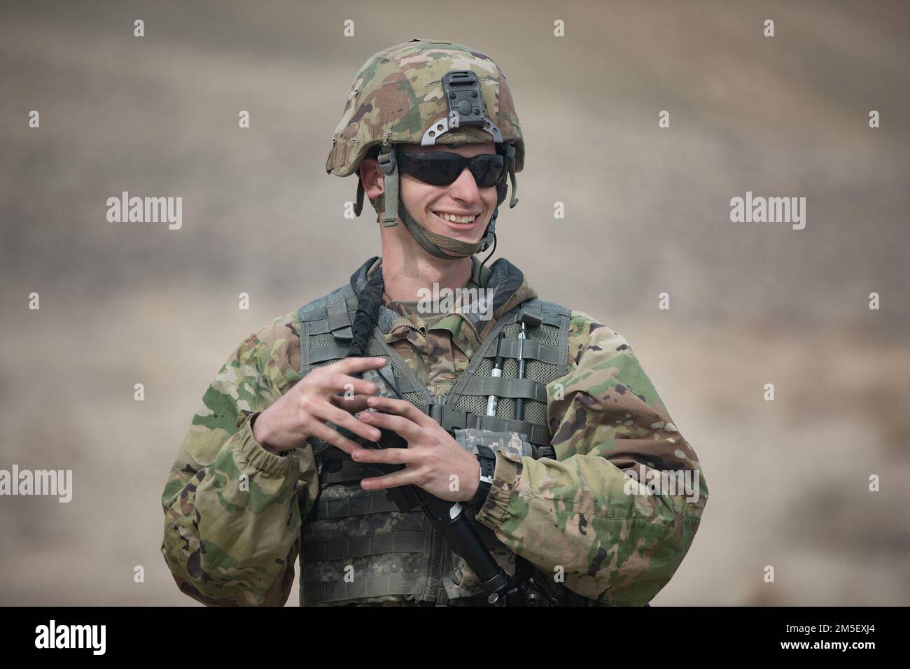 Sgt. Bryan Brown, a combat engineer in the 609th Engineer Company ...