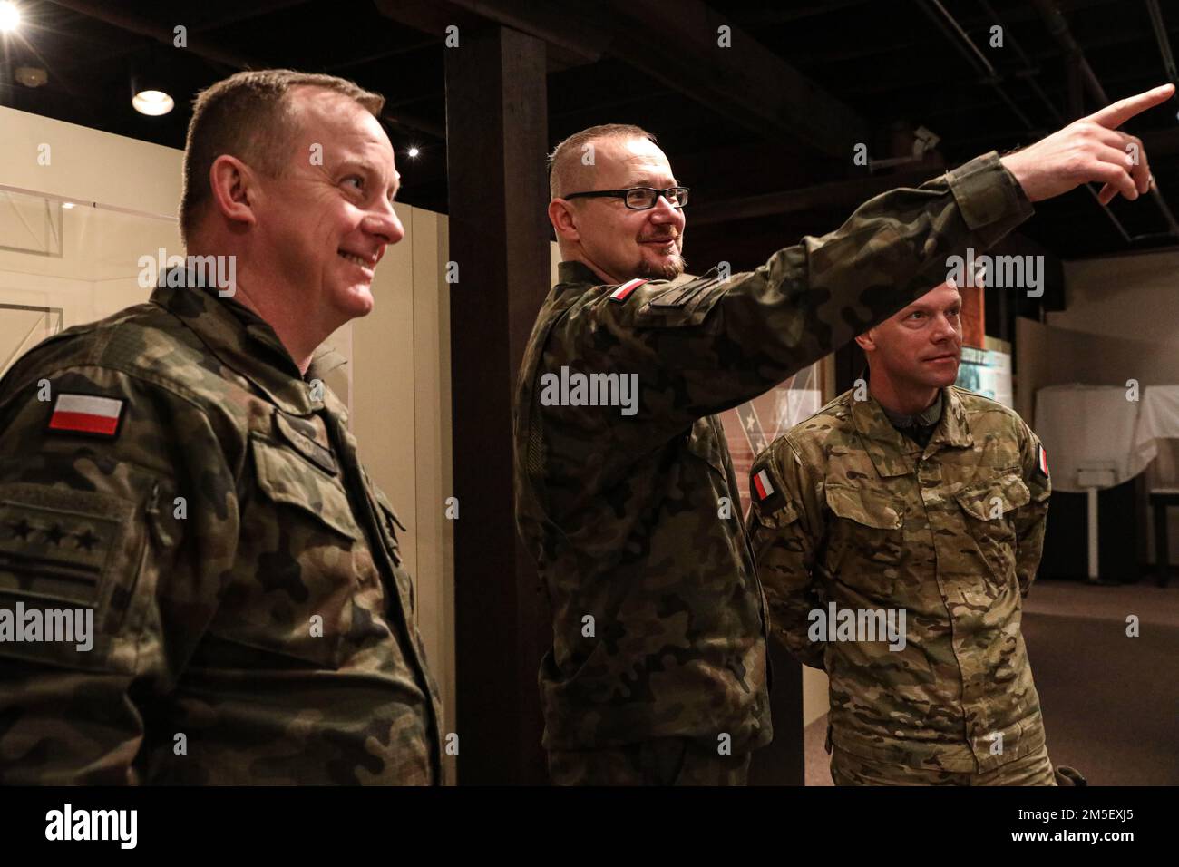 Polish Territorial Defense Forces (TDF TC) Soldiers Col. Edward Chyla ...