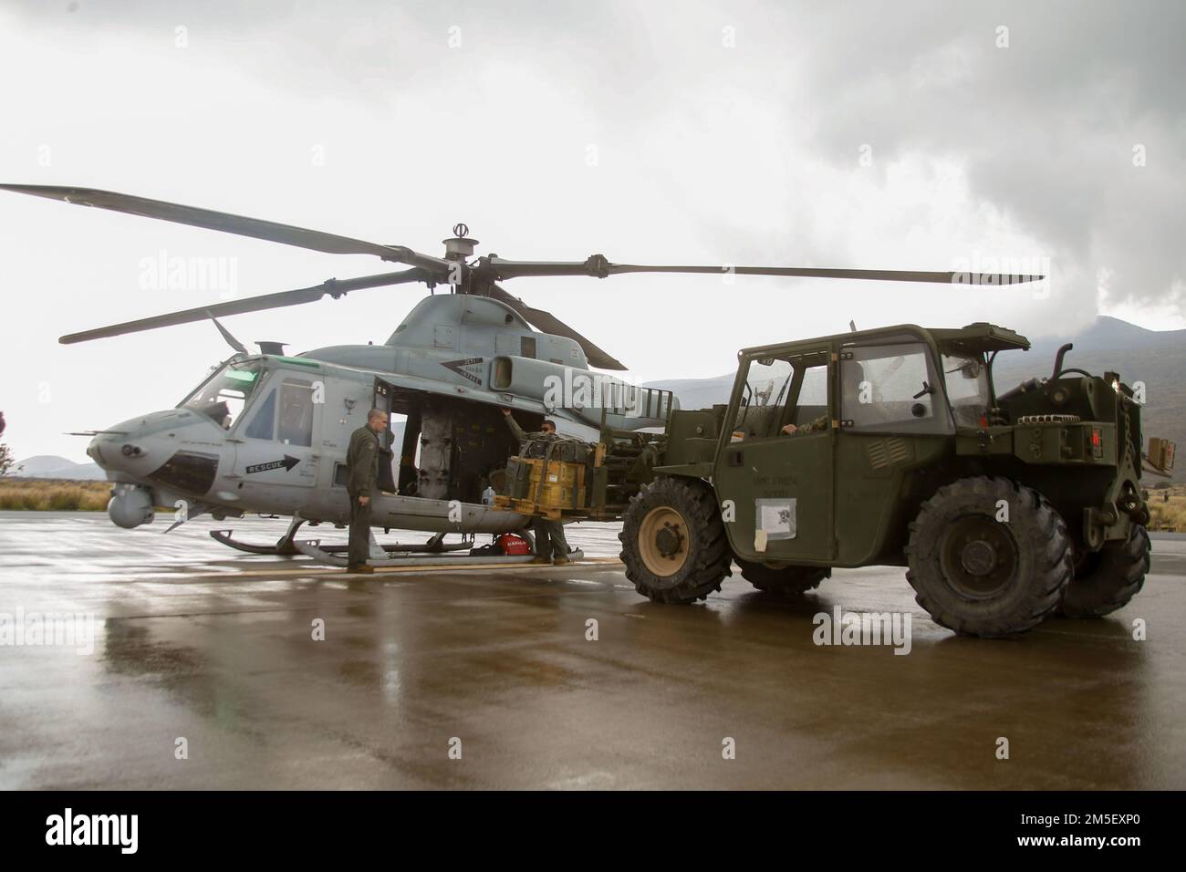 U.S. Marines with 1st Battalion, 12th Marines, 3d Marine Division and ...