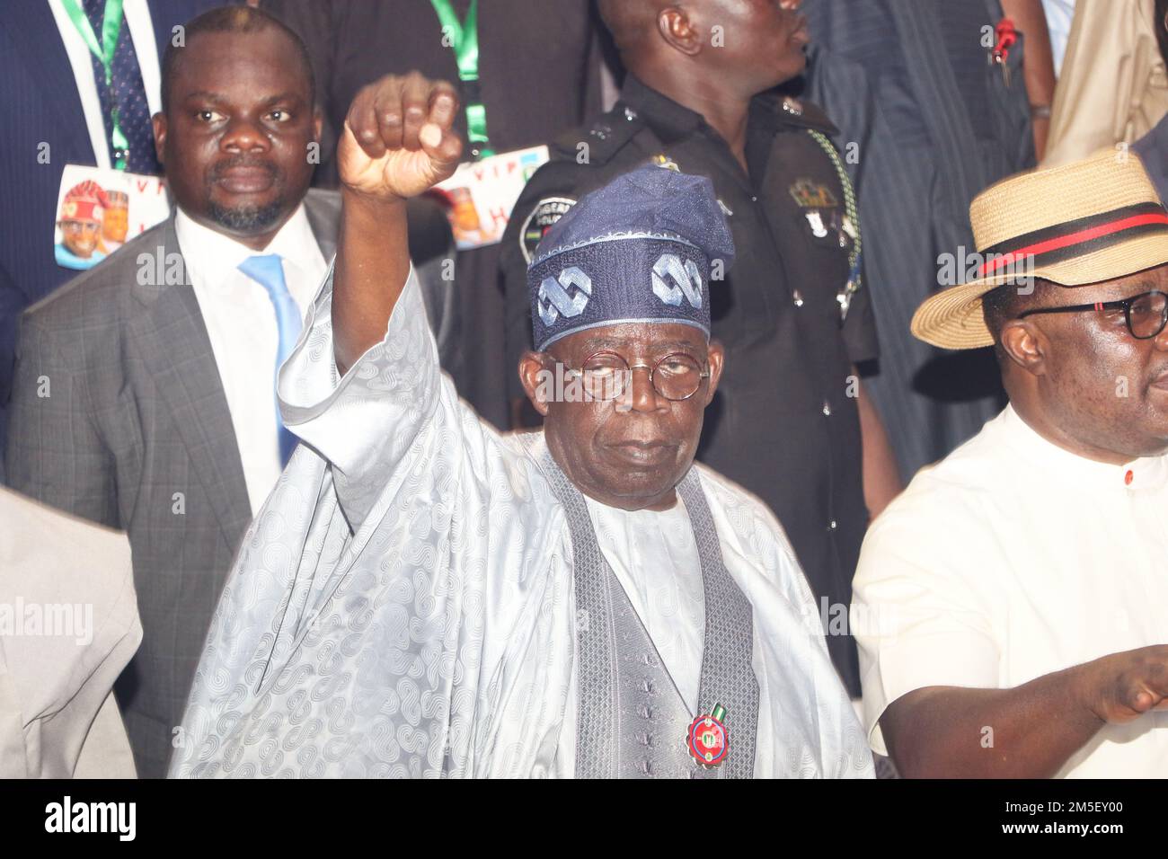 Asiwaju Bola Ahmed Tinubu, presidential candidate of the All progressive congress (APC), which ...