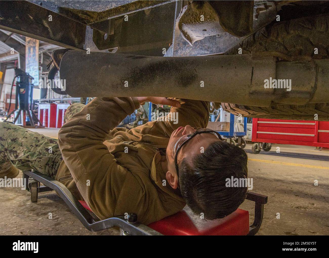 Construction Electrician 2nd Class Christian Murillo assigned to U.S ...