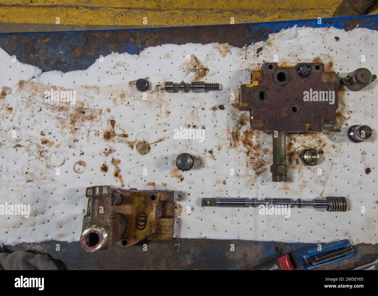 Construction Mechanic Constructionman Zachary Dostalek assigned to U.S ...