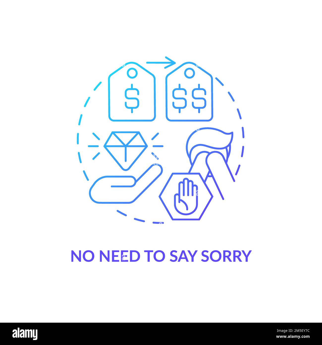 Concept no value Stock Vector Images - Alamy