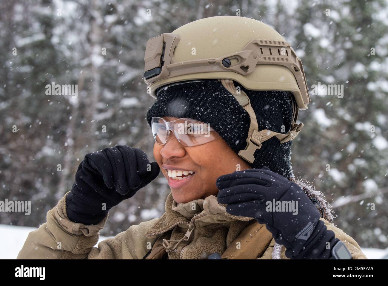 U.S. Air Force Staff Sgt. Latavia Despojo, a 673d Security Forces ...
