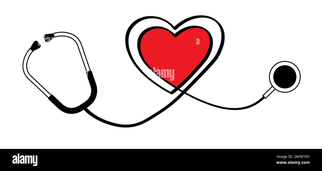 Stethoscope, heart icon. Doctor tool. Stethoscope cardio device ... Stethoscope, heart icon. Doctor tool. Stethoscope cardio device ...