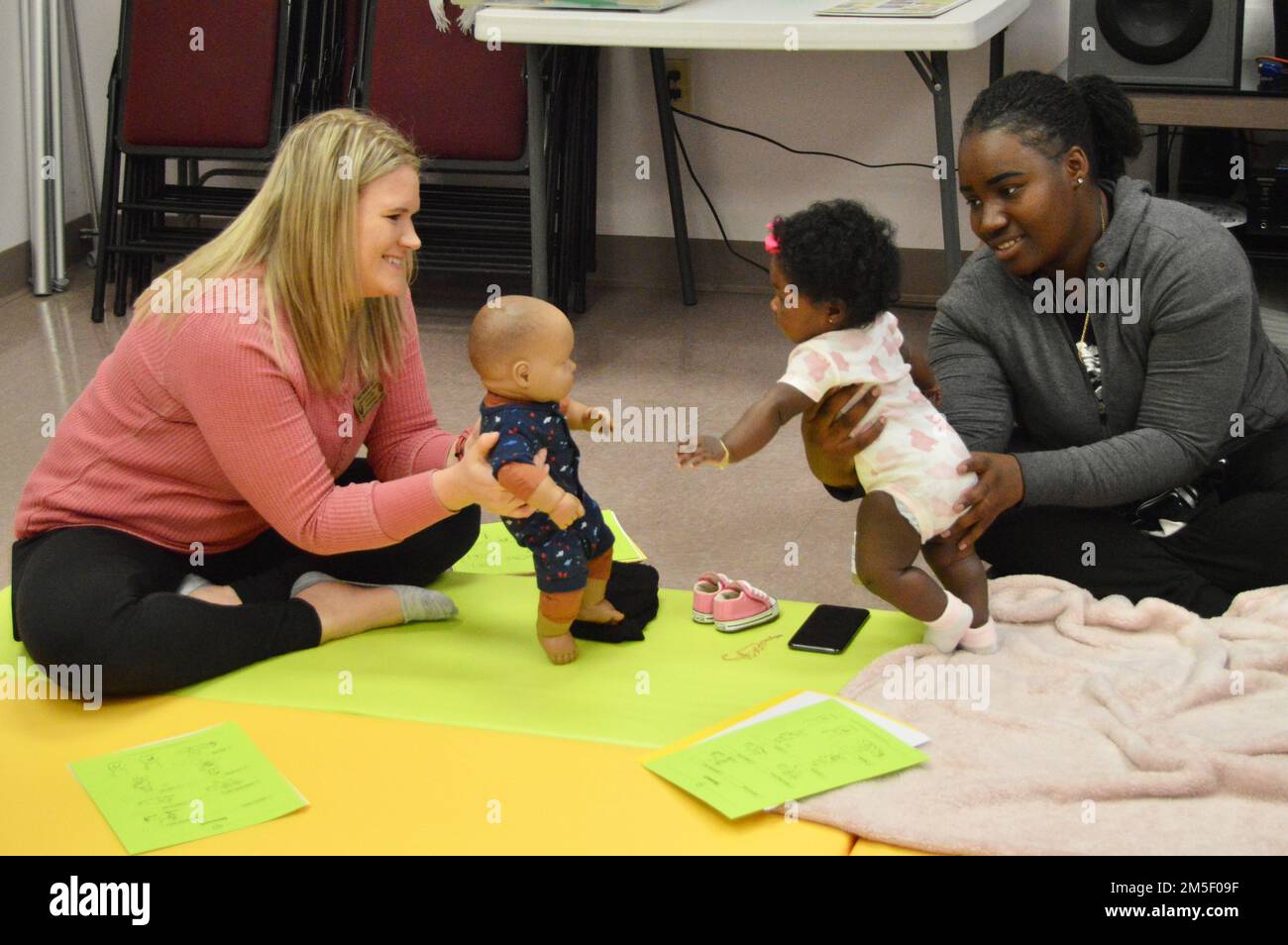 Heather Hoosier (left), licensed clinical social worker, with the New ...