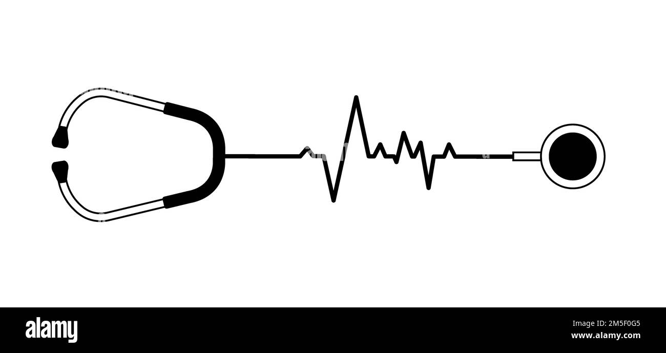Stethoscope, heart icon. Doctor tool. Stethoscope cardio device ... Stethoscope, heart icon. Doctor tool. Stethoscope cardio device ...