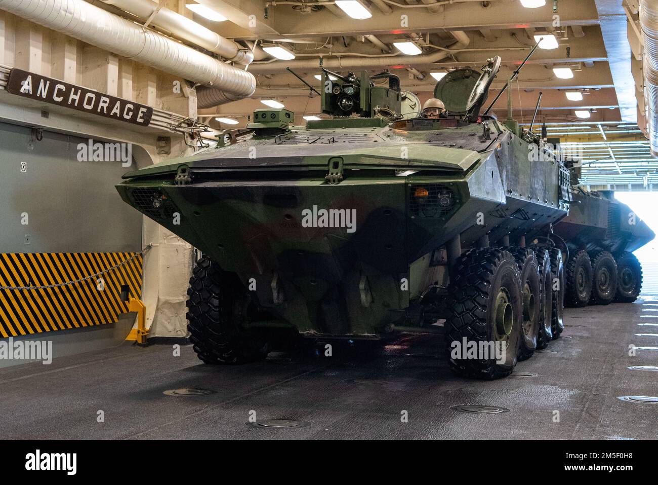 U.S. Marines assigned to the 3rd Assault Amphibian Battalion, 1st ...