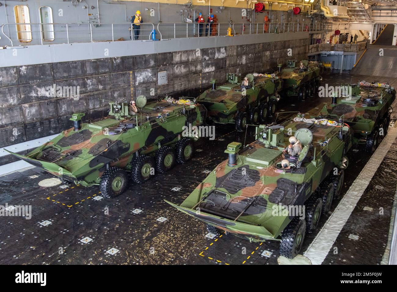 U.S. Marines assigned to the 3rd Assault Amphibian Battalion, 1st ...