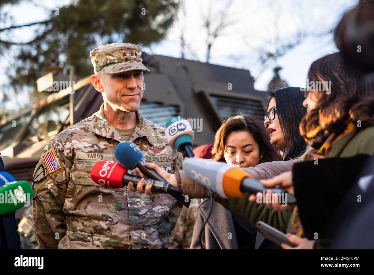 U.S. Special Operations Command Europe commander Maj. Gen. David Tabor ...