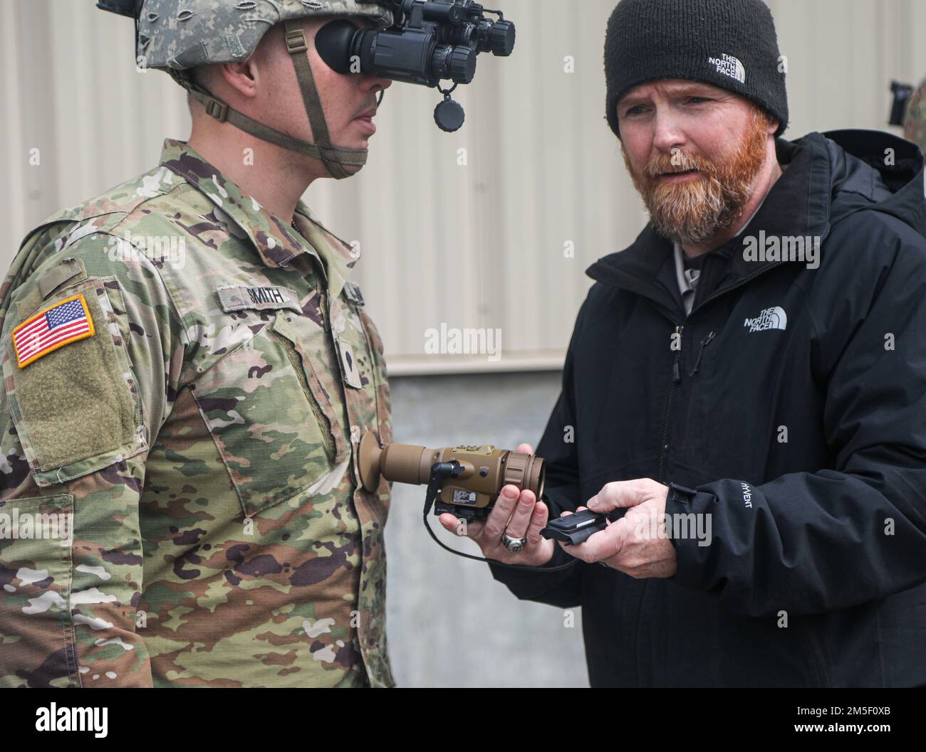 A Soldier from the 2nd Brigade Combat Team, 10th Mountain Division ...