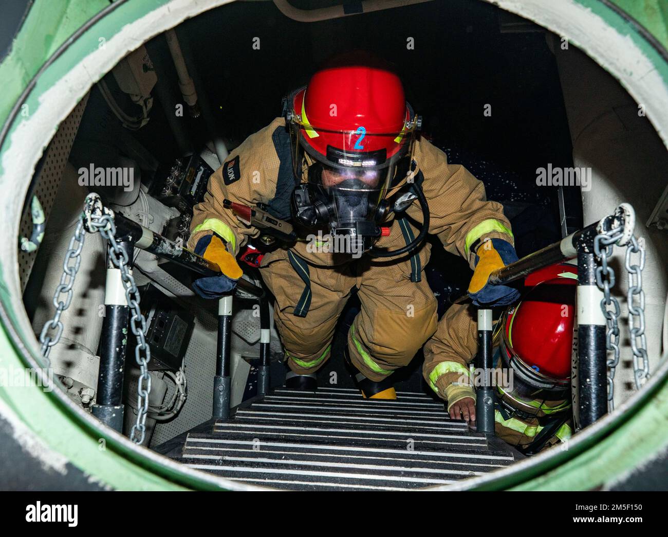 PHILIPPINE SEA (March 9, 2022) Boatswain’s Mate 3rd Class Adonis ...