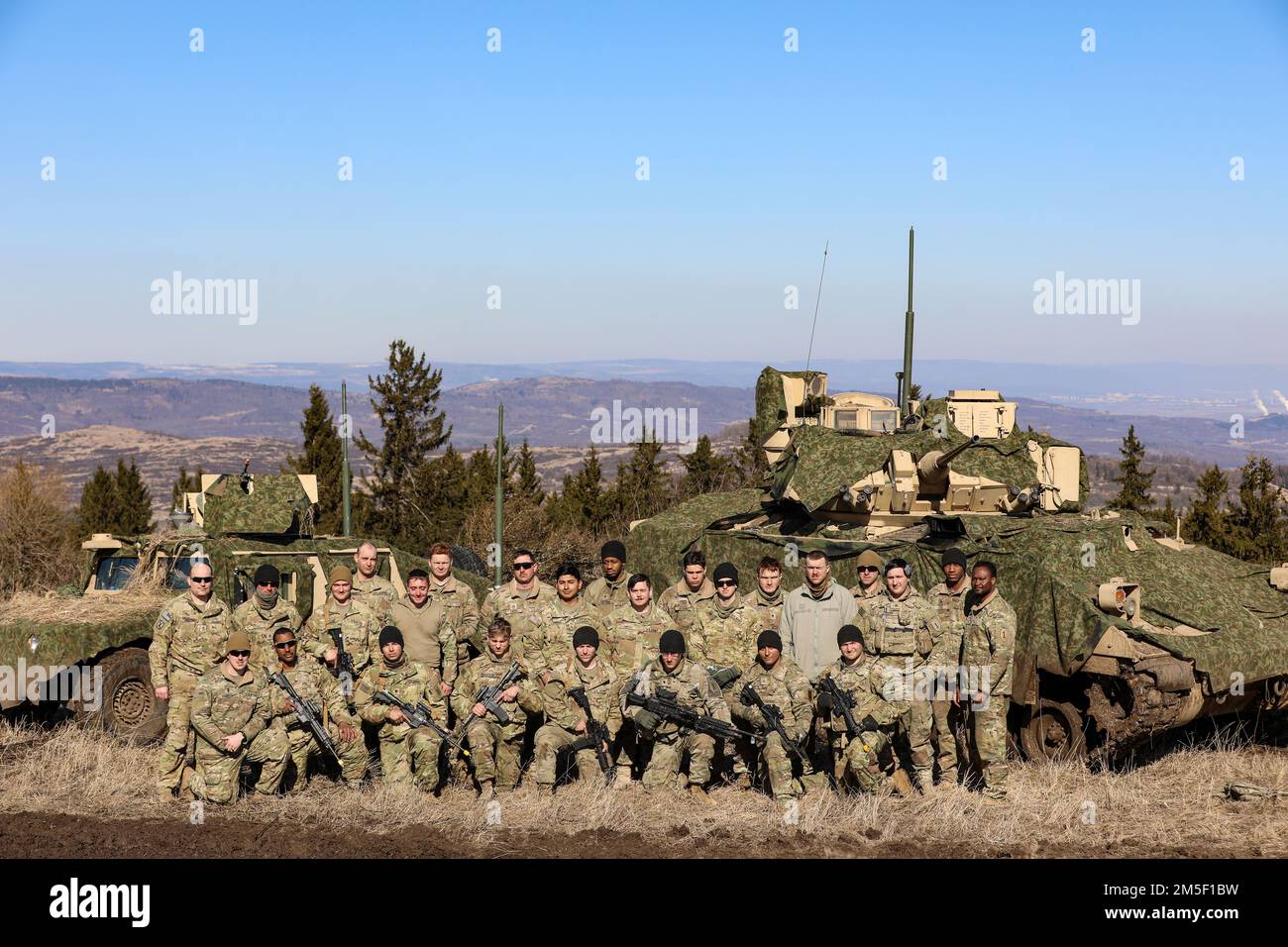 The Cavalry Scout Platoon, 2nd Battalion 34th Armored Regiment, 1st ...