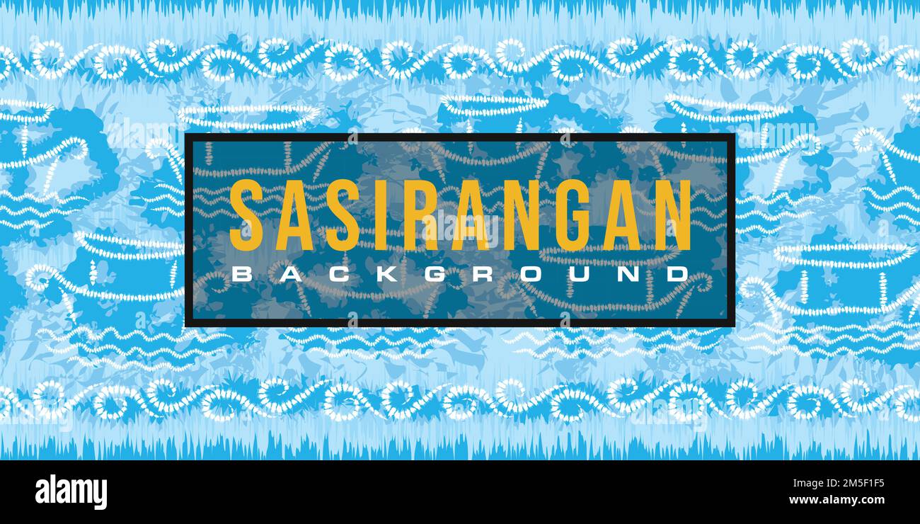 Sasirangan vector hi-res stock photography and images - Alamy