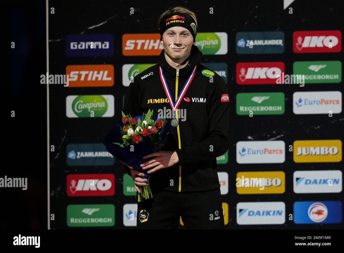 HEERENVEEN, NETHERLANDS - DECEMBER 28: Merijn Scheperkamp of Team Jumbo ...