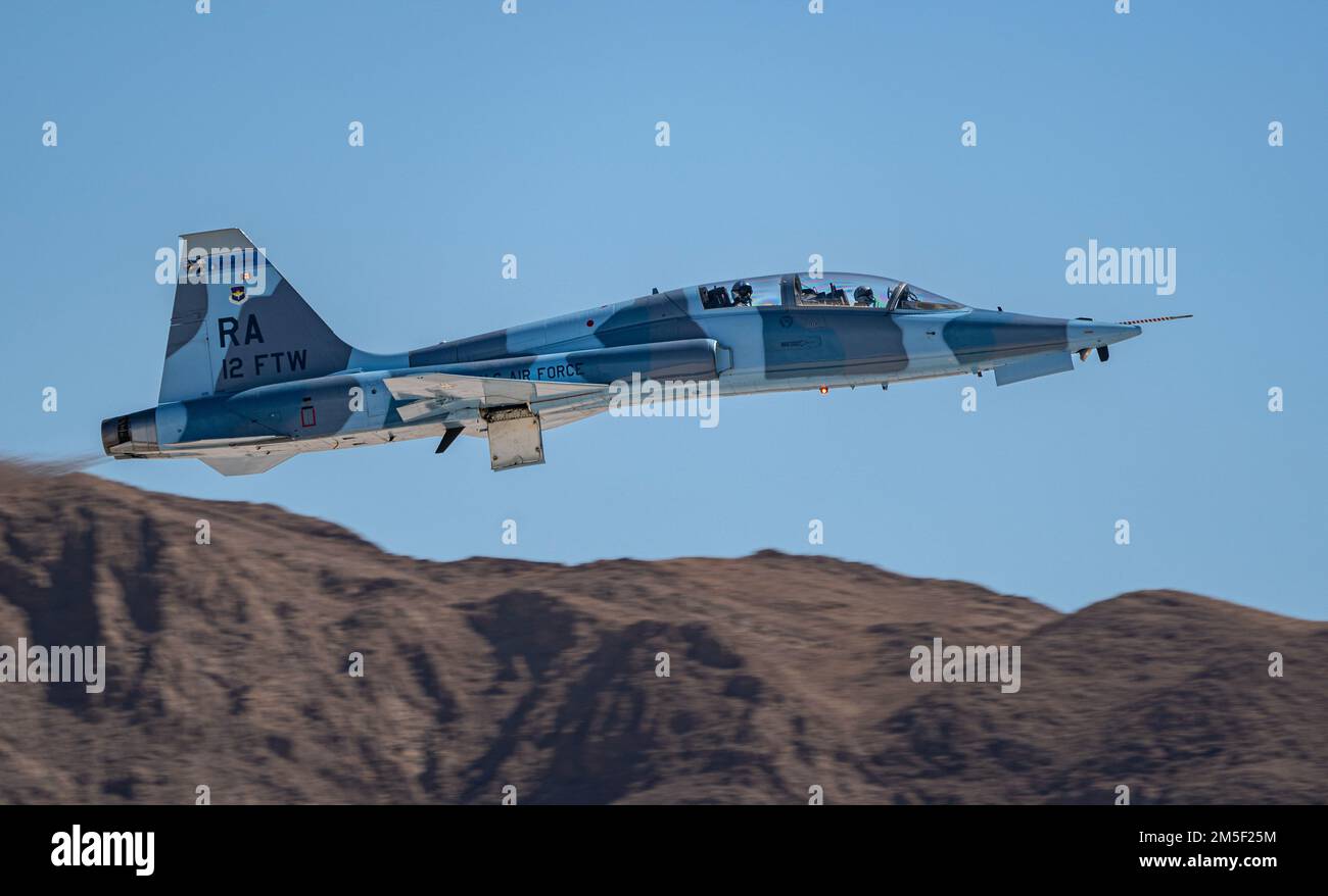 A T-38 Talon assigned to the 12th Flying Training Wing, Joint Base San ...