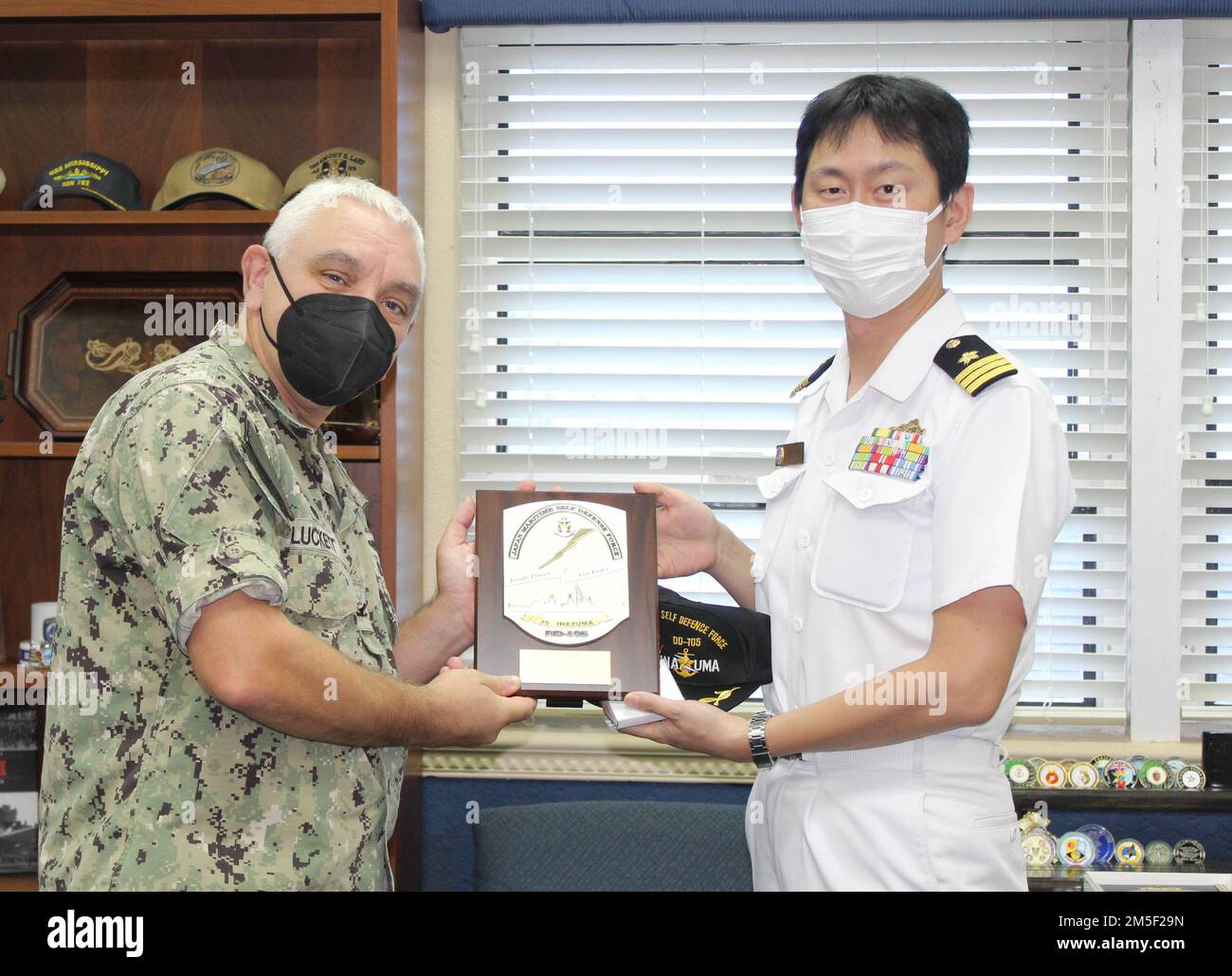 NAVAL BASE GUAM (March 9, 2022) U.S. Naval Base Guam Commanding Officer ...