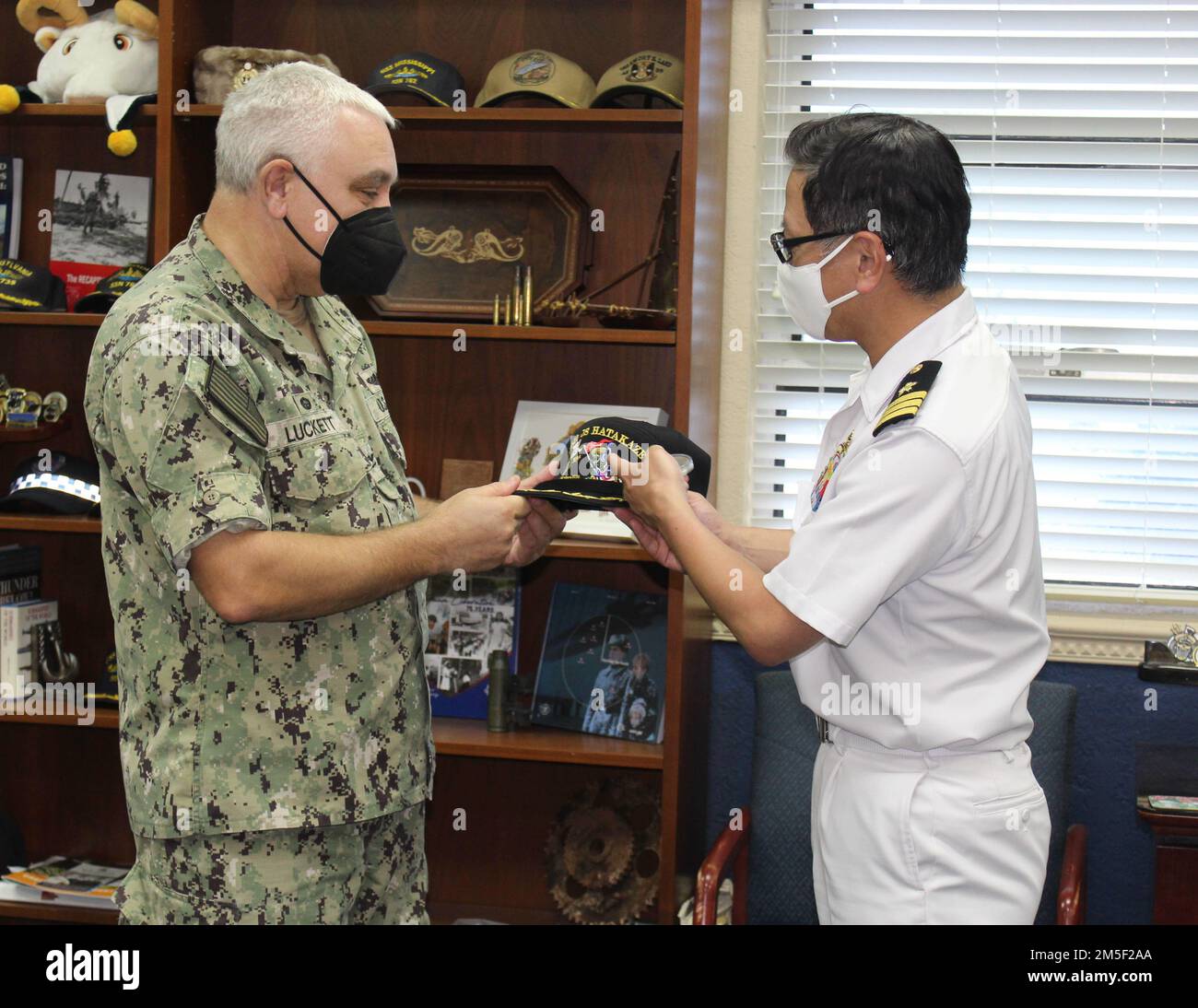 NAVAL BASE GUAM (March 9, 2022) U.S. Naval Base Guam Commanding Officer ...