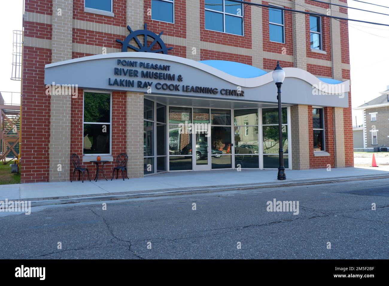 The Point Pleasant River Museum and Lakin Ray learning center Stock ...