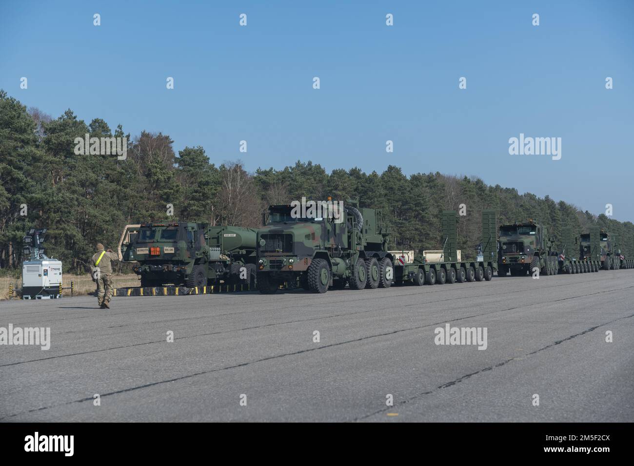 U.S. Soldiers assigned to the 96th Transportation Company, 13th ...