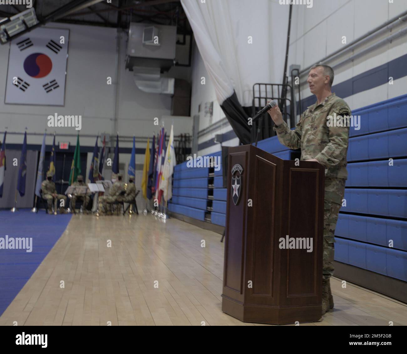 Maj. Gen. David Lesperance, Commanding General, 2nd Infantry Division ...