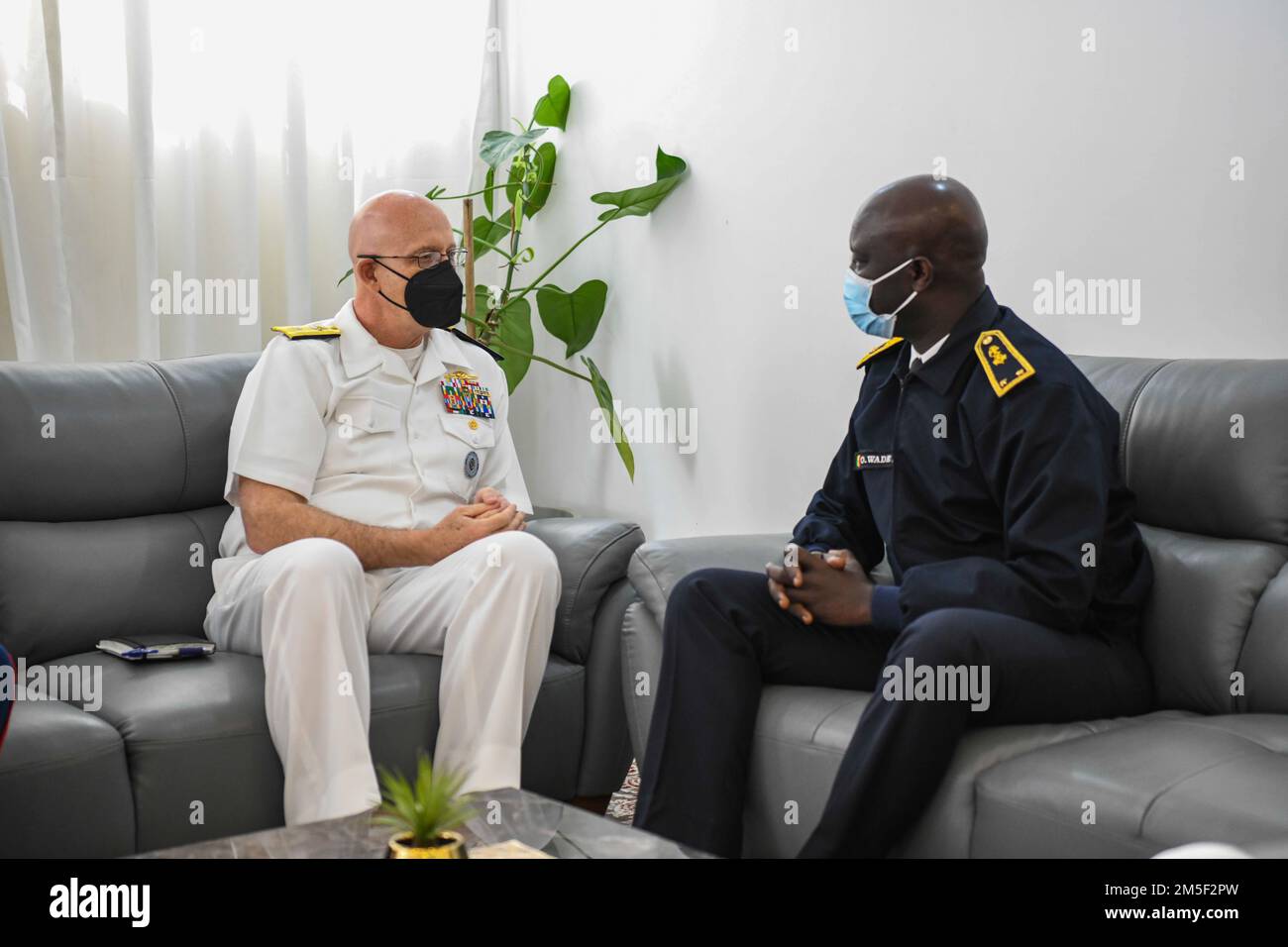 DAKAR, Senegal (Mar. 10, 2022) Rear Adm. Kevin Jones, director ...
