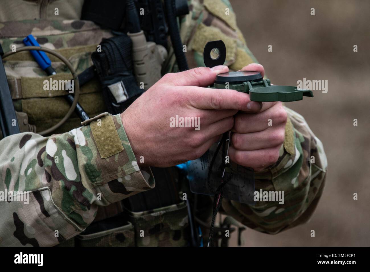 U.S. Air Force Senior Airman Sean Seefeldt, a tactical air control ...