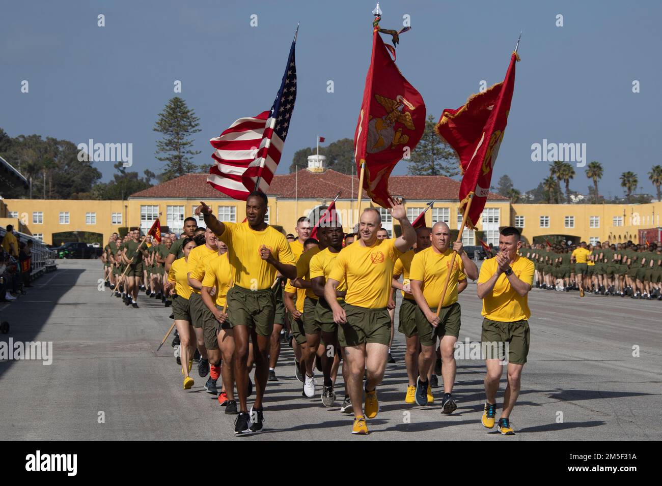 U S Marines With Echo Company 2nd Recruit Training Battalion
