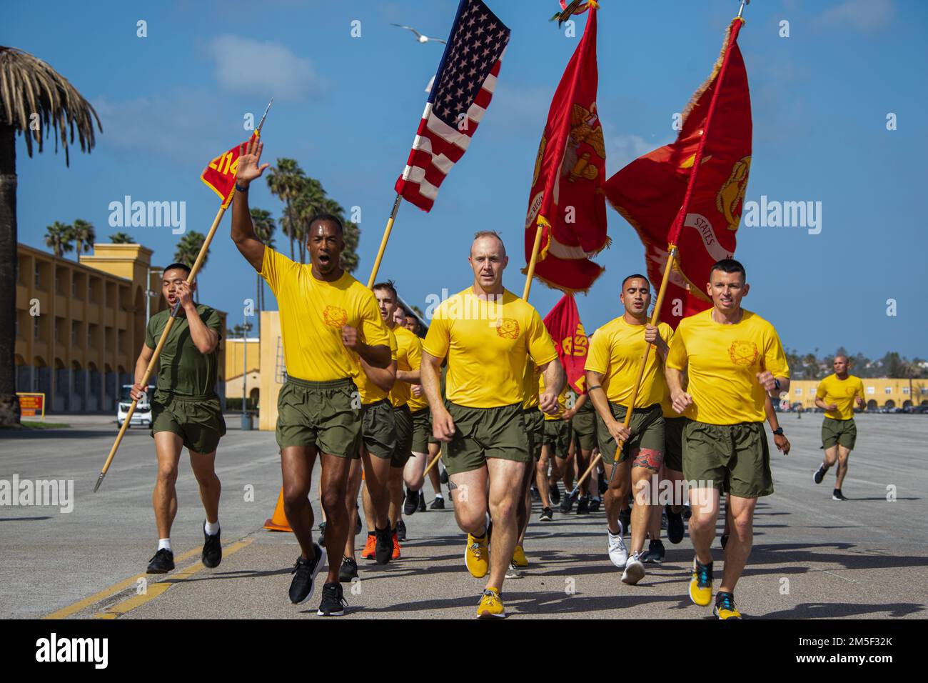 U.S. Marine Corps Col. Joseph J. Jones, Commanding Officer of Recruit ...