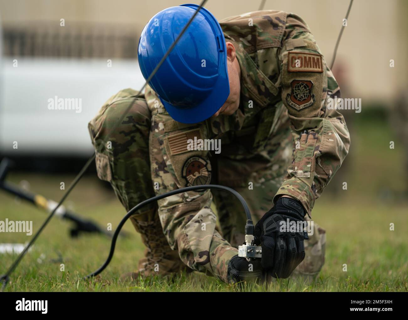 U.S. Air Force Airman 1st Class Bradley Carson, 6th Communication ...