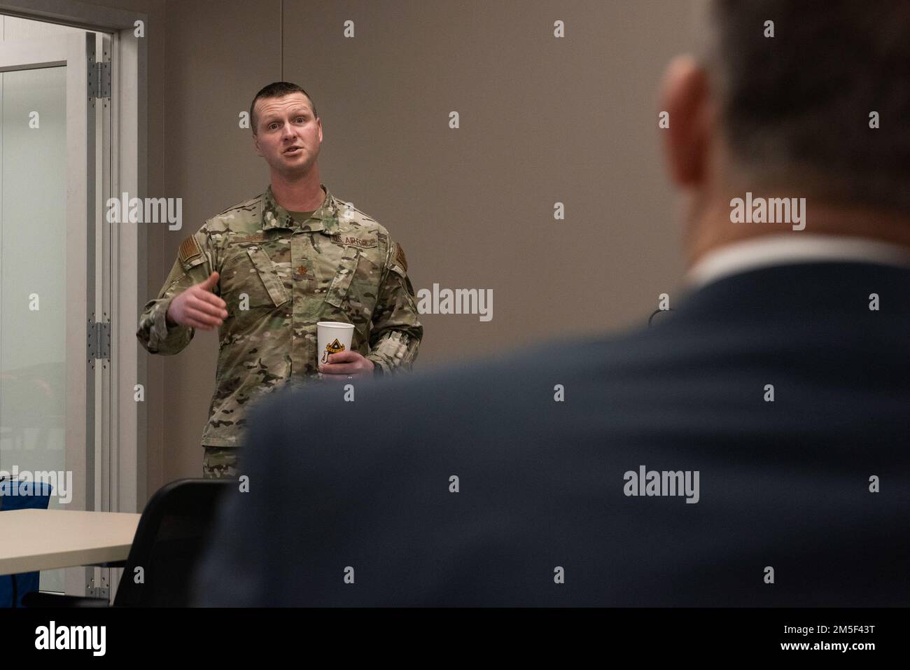 U.S. Air Force Major Nathan Snee, of the 193rd Special Operations Group ...