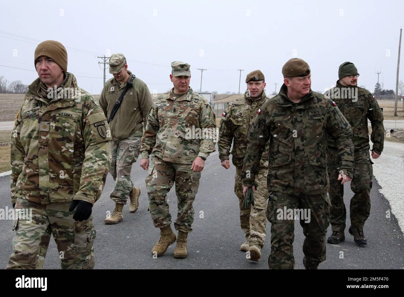 Maj. Dan Johnson of the Marseilles Training Center (MTC) in Marseilles ...