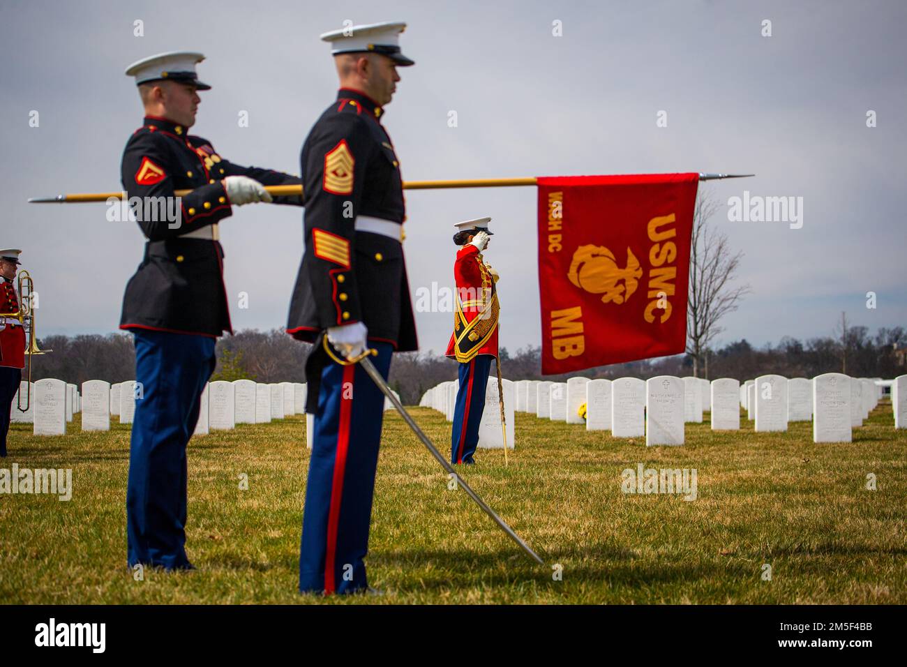 Gunnery Sgt. Monica Preston, assistant drum major, “The President’s Own ...