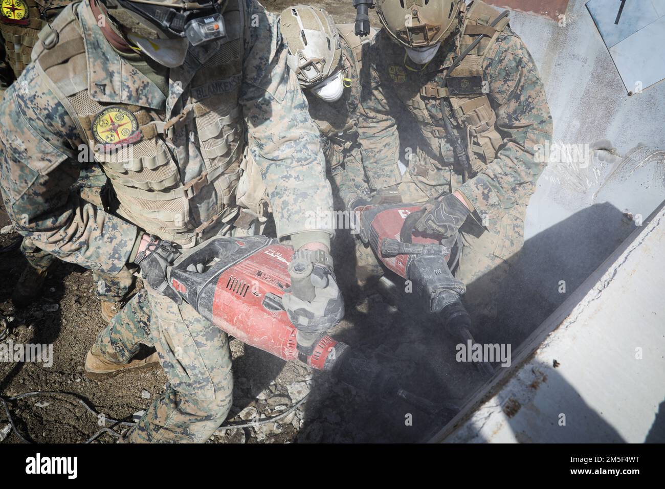 Fort Belvoir - U.S. Marines and Sailors from Chemical Biological ...