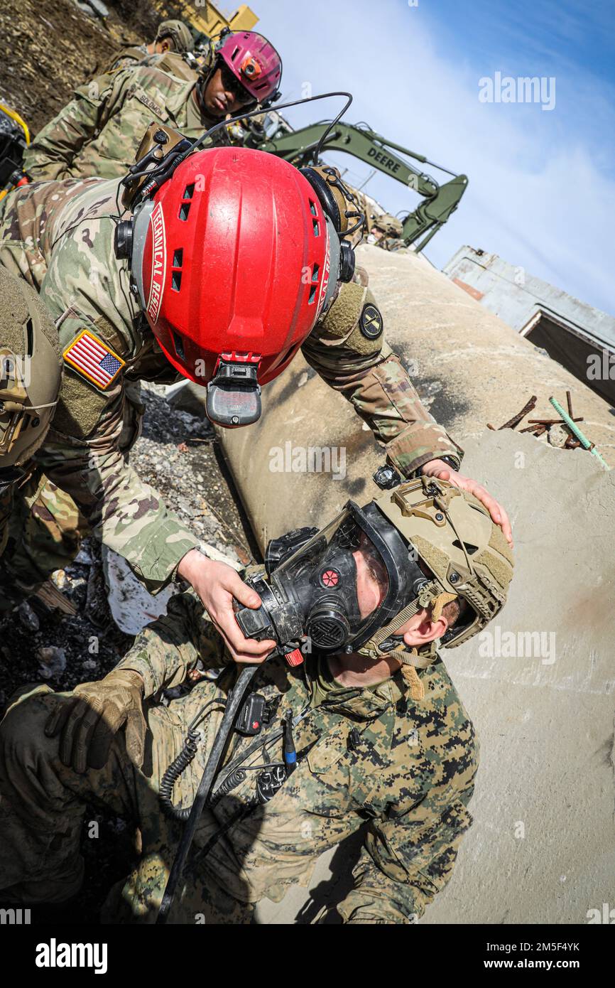 Fort Belvoir - U.S. Marines and Sailors from Chemical Biological ...
