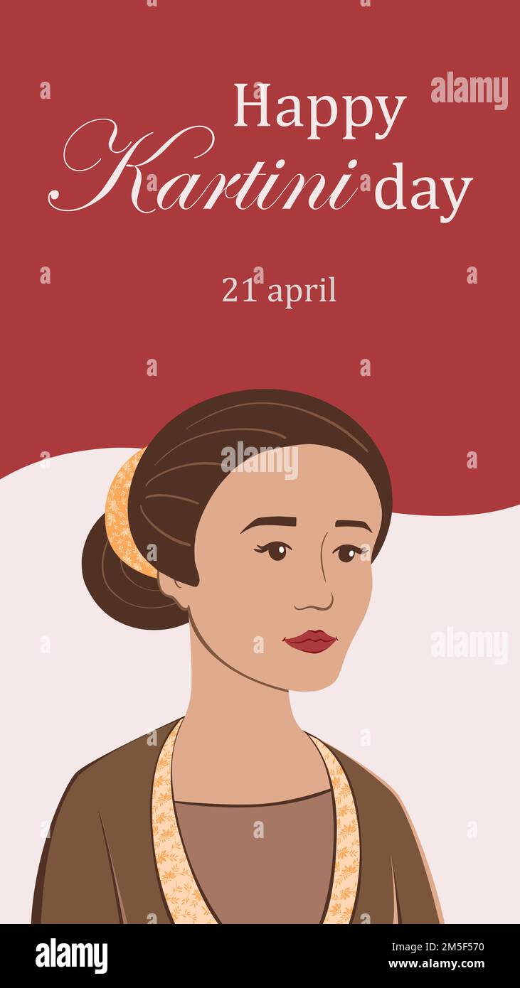 Selamat hari Kartini. Translation Happy Kartini day. Habis gelap terbitlah terang means After ...