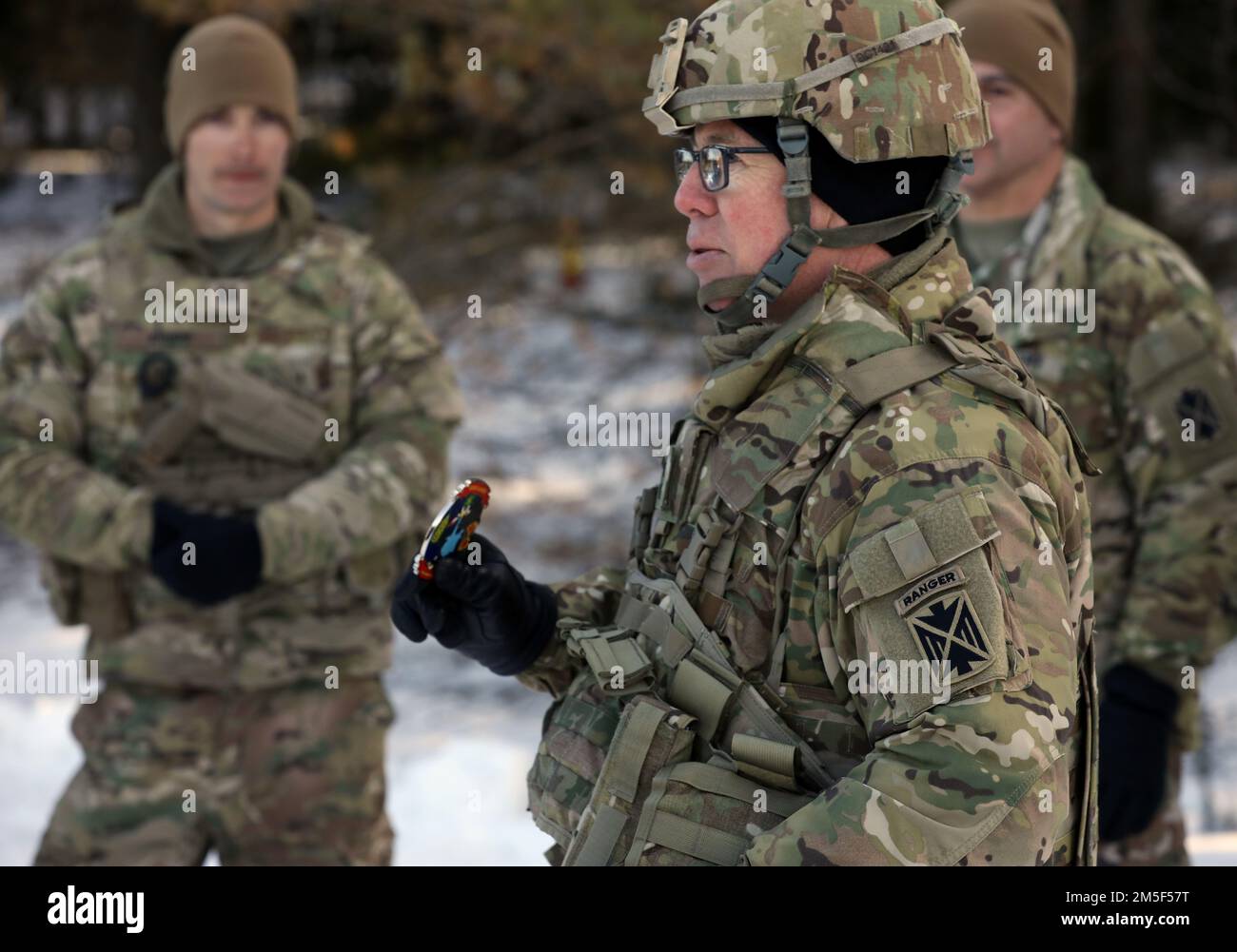 Army Maj. Gen. Gregory J. Brady, the commanding general of the 10th ...