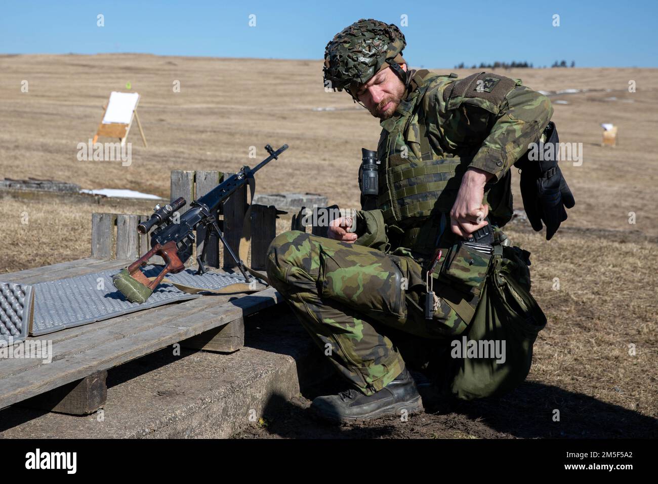 Czech soldiers 42nd mechanized battalion hi-res stock photography and ...