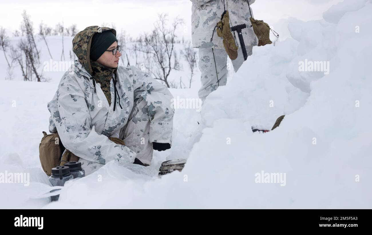 U.S. Marine Corps Cpl. Alena Law, a native of Medina, Ohio, and a ...