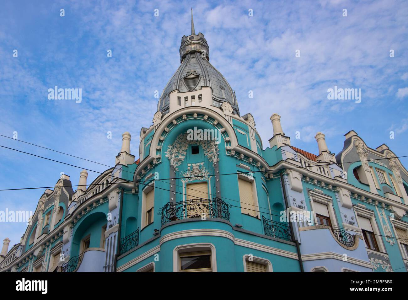 Moskovits Miksa Palace built between 1904 and 1905 in Oradea, Romania ...